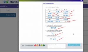 Parents inputs – MicroMerits Online classes | Practice Tests